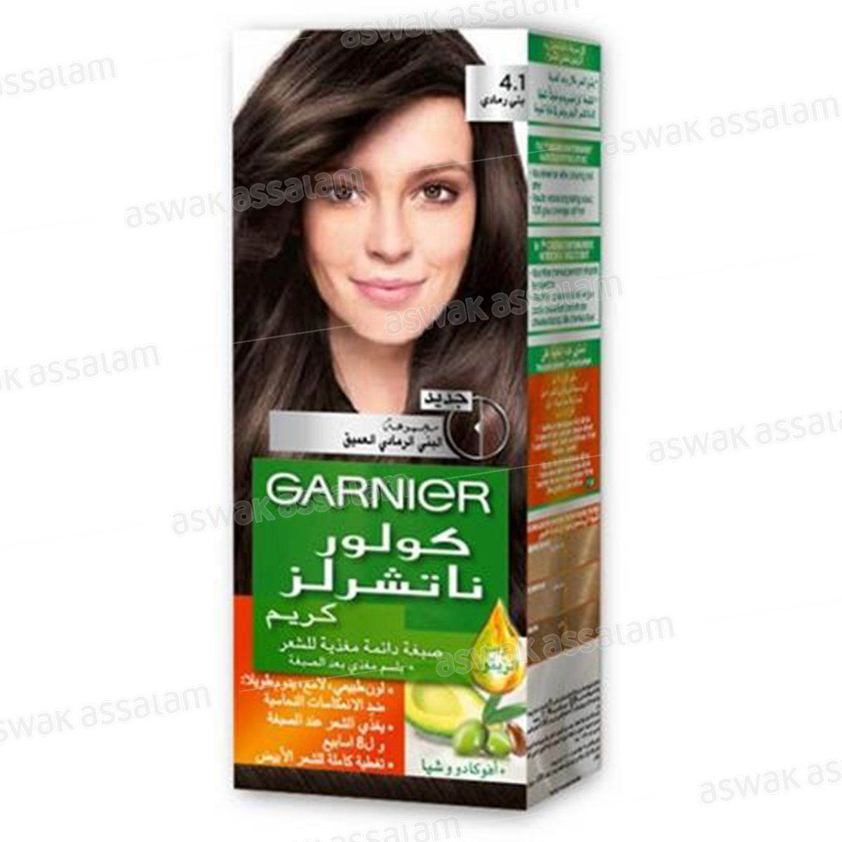 COLORATION 4.1 FROZEN BROWN COLOR NATURALS GARNIER - Aswak Delivery ...