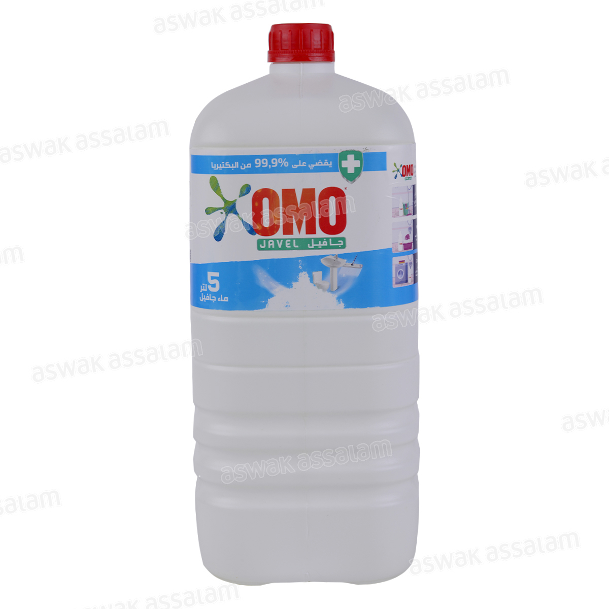 EAU DE JAVEL REGULIER 5L OMO - Aswak Delivery - Livraison à domicile à ...