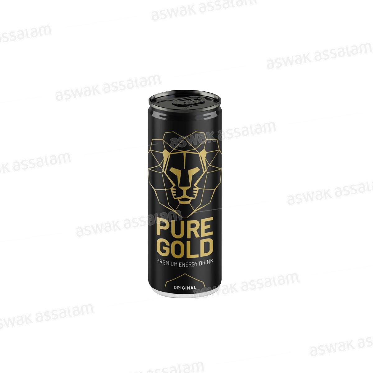 BOISSON ENERGETIQUE 25CL PURE GOLD - Aswak Delivery - Livraison à ...