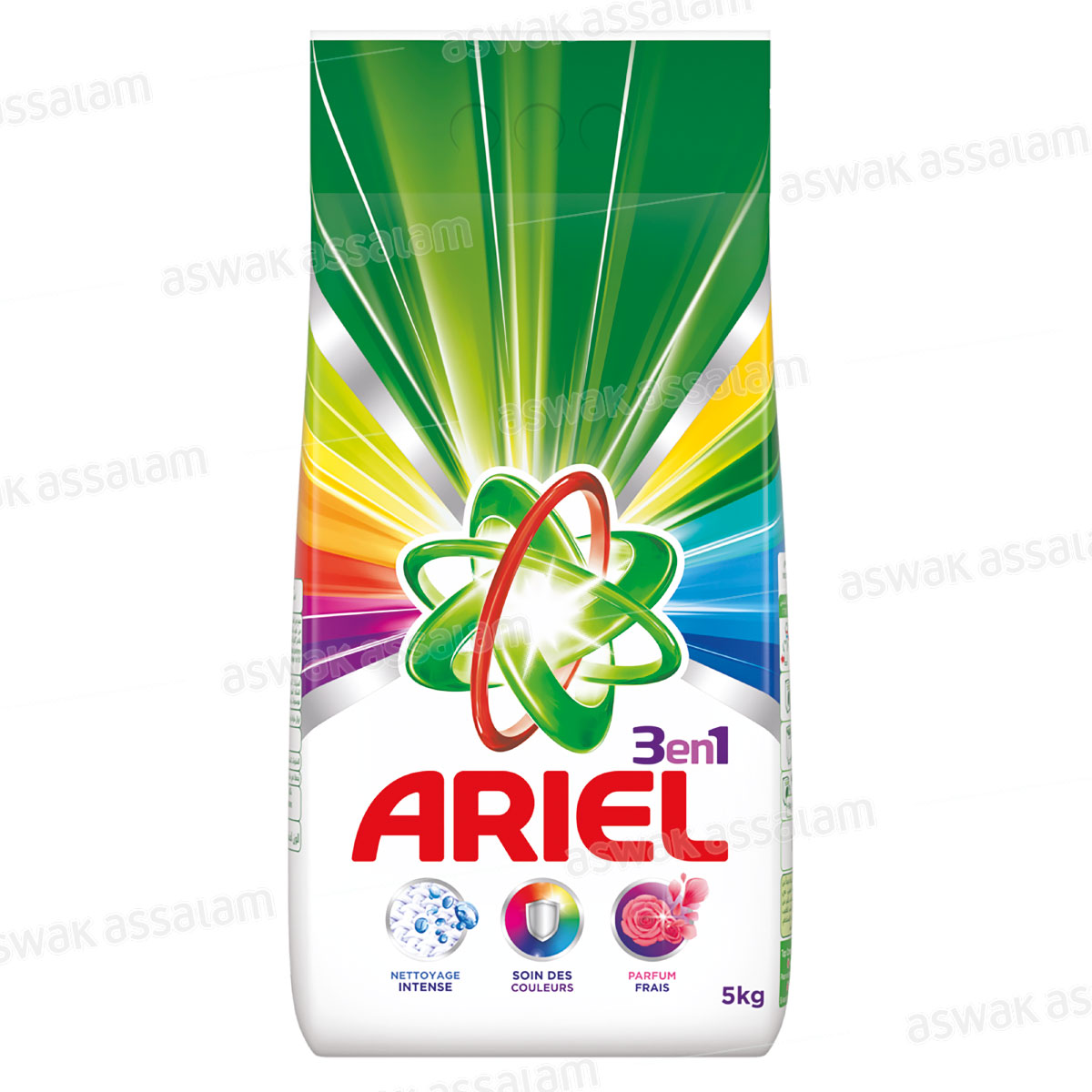 LESSIVE MACHINE 3 EN 1 5KG ARIEL - Aswak Delivery - Livraison à ...