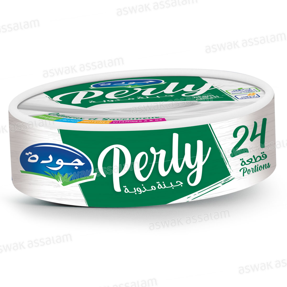 FROMAGE FONDU 24 PORTIONS PERLY JAOUDA - Aswak Delivery - Livraison à ...