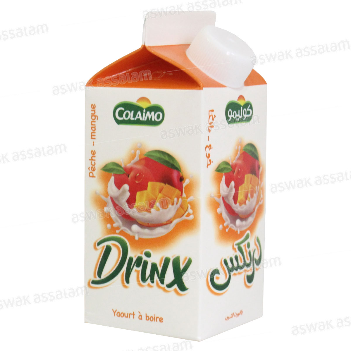 YAOURT A BOIRE PECHE MANGUE DRINX 420G COLAIMO - Aswak Delivery ...