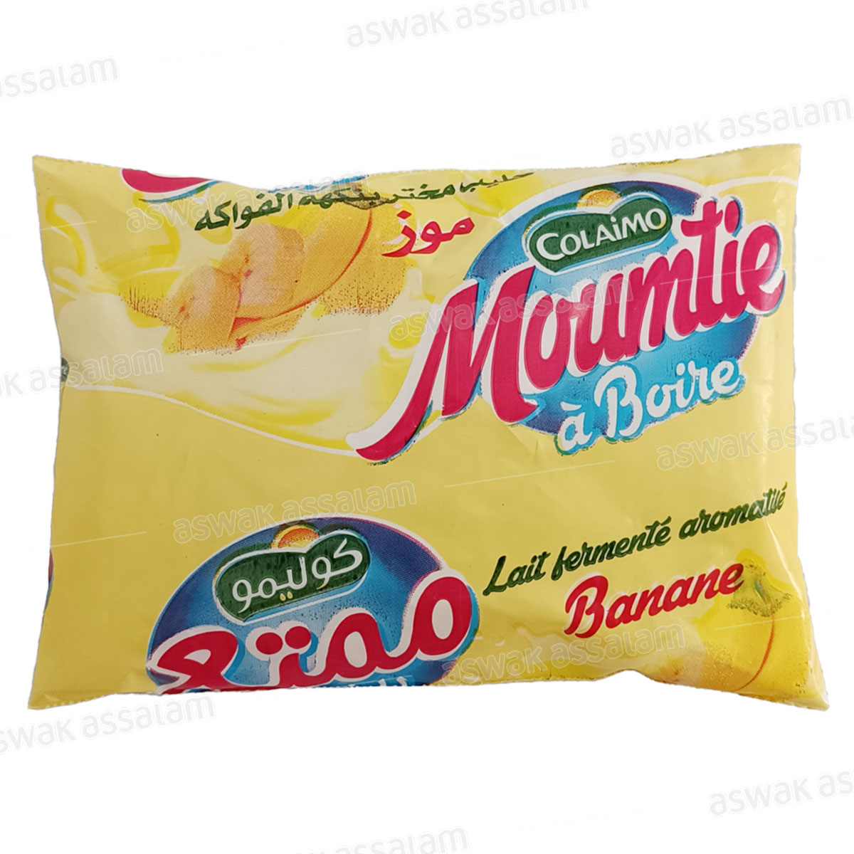 YAOURT A BOIRE BANANE AL MOUMTIE 450G COLAIMO - Aswak Delivery ...