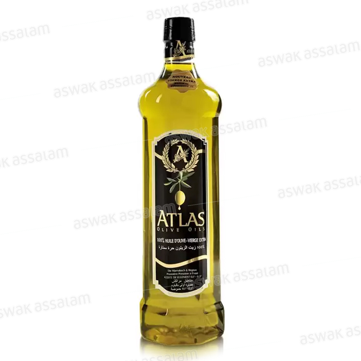 HUILE D’OLIVE EXTRA VIERGE 1L ATLAS OLIVE OILS – ASWAK DELIVERY HAY ...