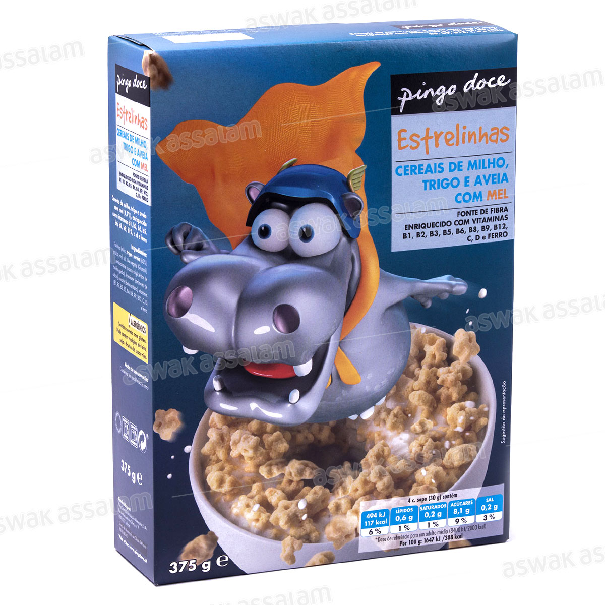 CEREALES PETITE ETOILE AU MIEL 375G PINGO DOCE – ASWAK DELIVERY HAY ...