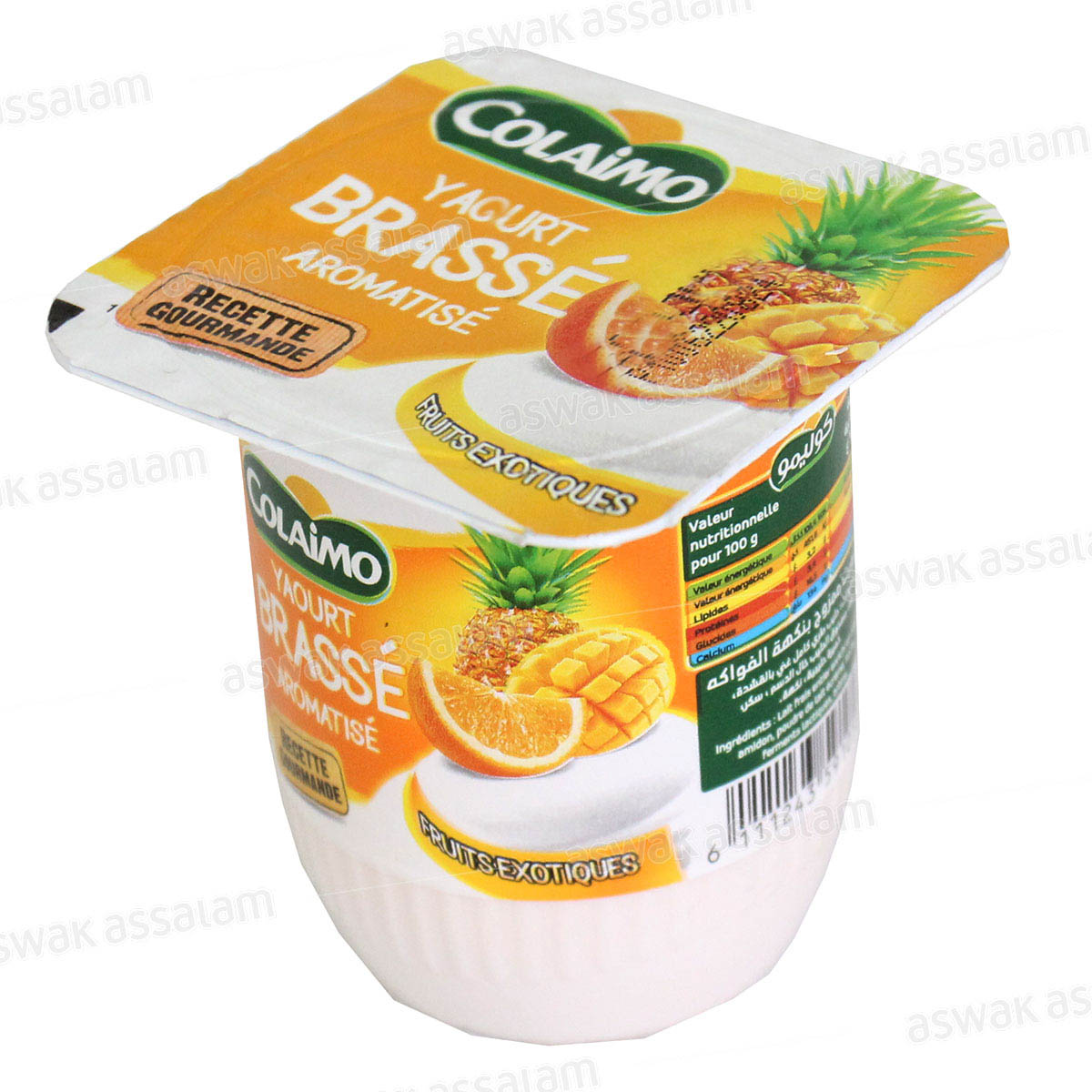 YAOURT FERME FRUITS EXOTIQUES SEHY MAMZOUJ 110G COLAIMO - Aswak ...