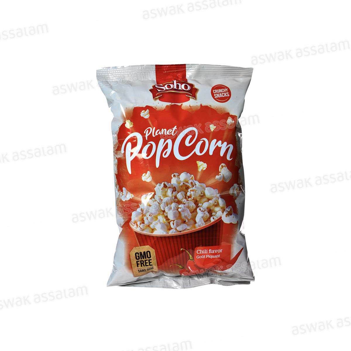 POPCORN GOUT PIQUANT 60G PLANET POPCORN SOHO - Aswak Delivery ...