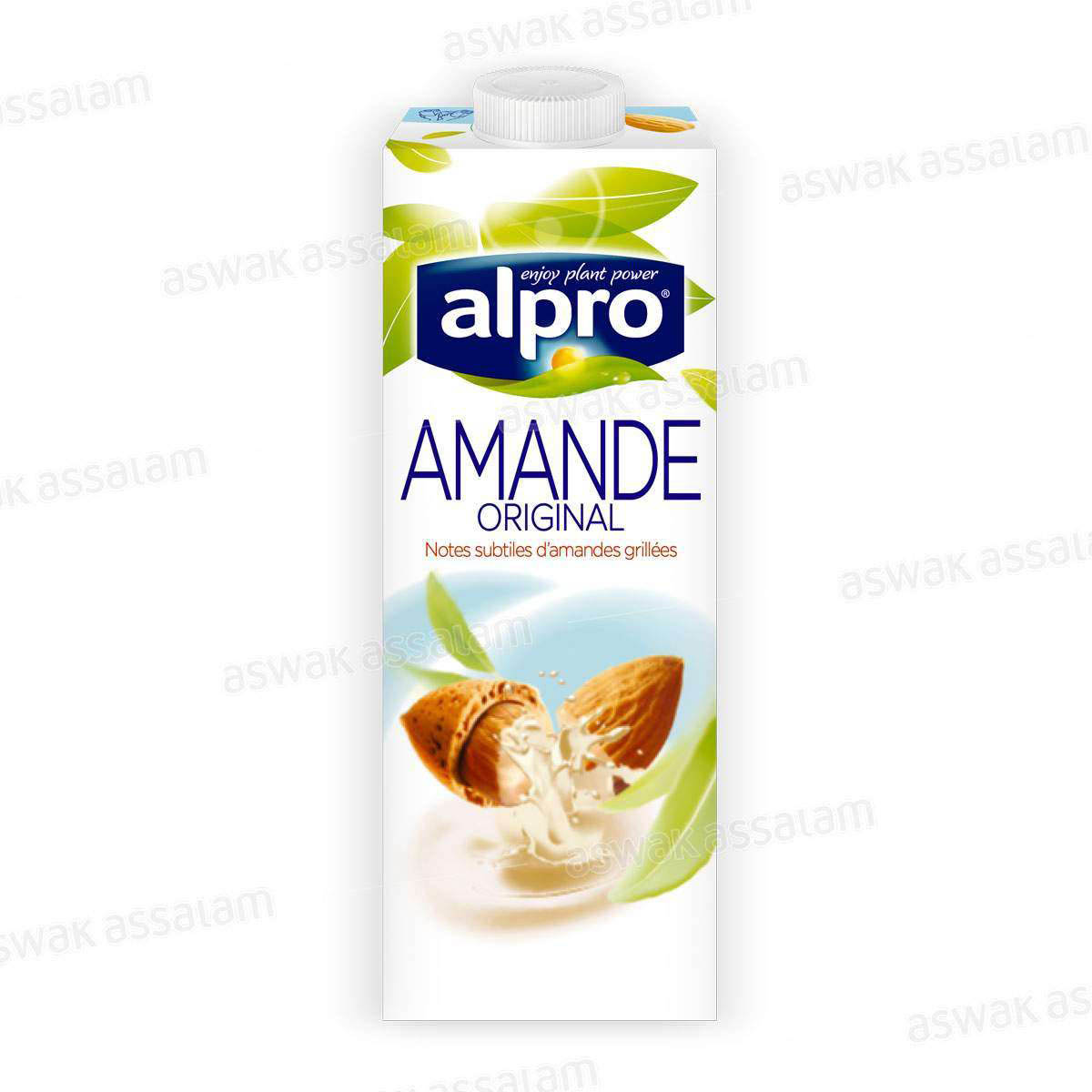 LAIT VEGETAL UHT AMANDES GRILLEES 1L ALPRO - Aswak Delivery - Livraison ...